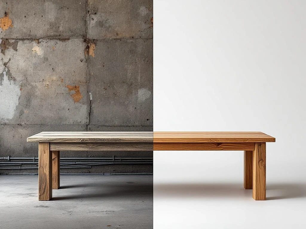 Wat is het verschil tussen steigerhouten en gewone houten meubels ...